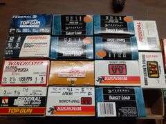 Assortment of Empty Shot Shell Boxes - Delaware Auction Center