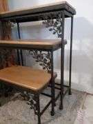 Set of 3 Longaberger Wrought Iron Nesting Tables - Delaware Auction Center