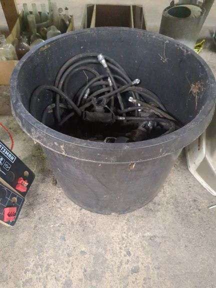 Large Bucket of Scuba Diving Equipment - Delaware Auction Center