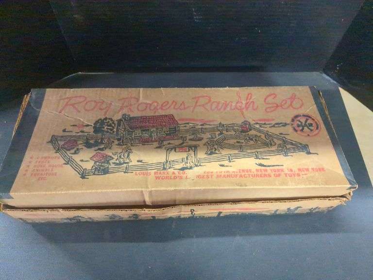 Louis Marx & Co. Roy Rogers Ranch Set - Delaware Auction Center