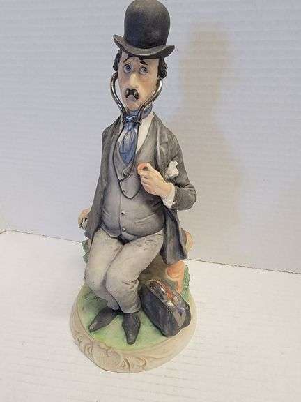 Giuseppe Cappe Dr. Figurine Capodimonte Porcelain Statue Italy ...