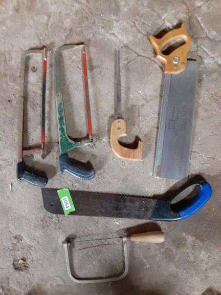 Assorted Hand Saws - Delaware Auction Center