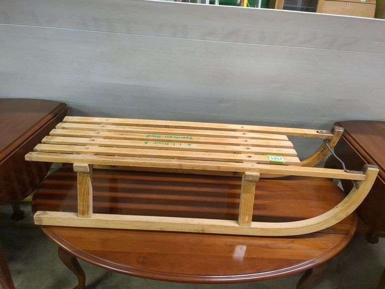 LL Bean Tyrolean Sled - Delaware Auction Center