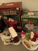 Animatronic Santa Claus & Snowman Figures - Delaware Auction Center