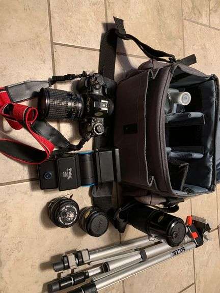 Vintage Canon A-1 Camera Outfit - Delaware Auction Center