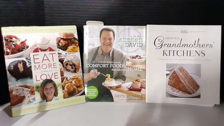 (9) Cook Books - Delaware Auction Center