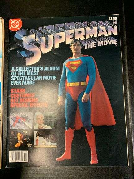 2 Vintage Superman Dc Treasury Edition Comic Books Delaware Auction