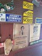 Collection of Vintage Political Signs / Posters (Buyer Must Remove ...