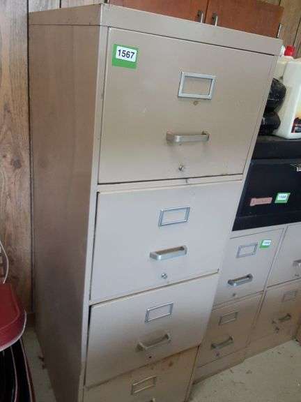 4 Drawer Legal File Cabinet - Delaware Auction Center