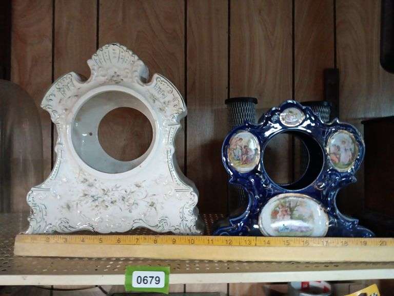 Empty Mantle Case Clocks - Delaware Auction Center