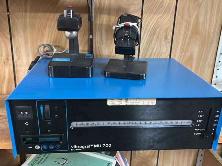 Vibrograf MU 700 Timing Machine - Delaware Auction Center