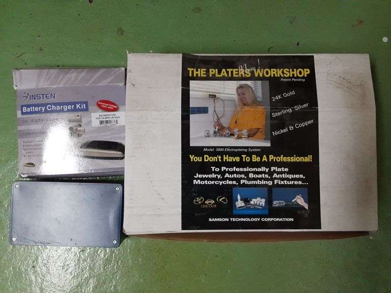 Home Plating Kit, Battery Charger Kit & Plastic Project Box - Delaware ...