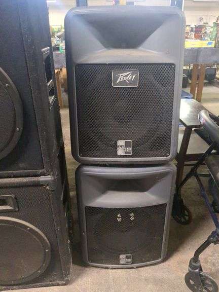 Peavy PR12 Speakers - Delaware Auction Center