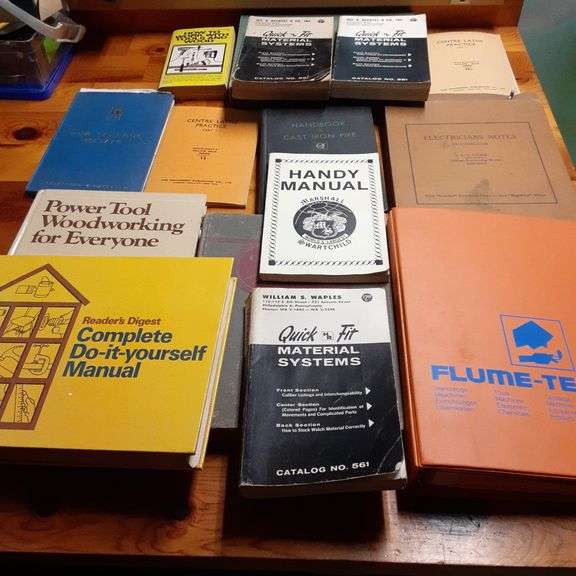 Assorted Books on Tools & Trades - Delaware Auction Center
