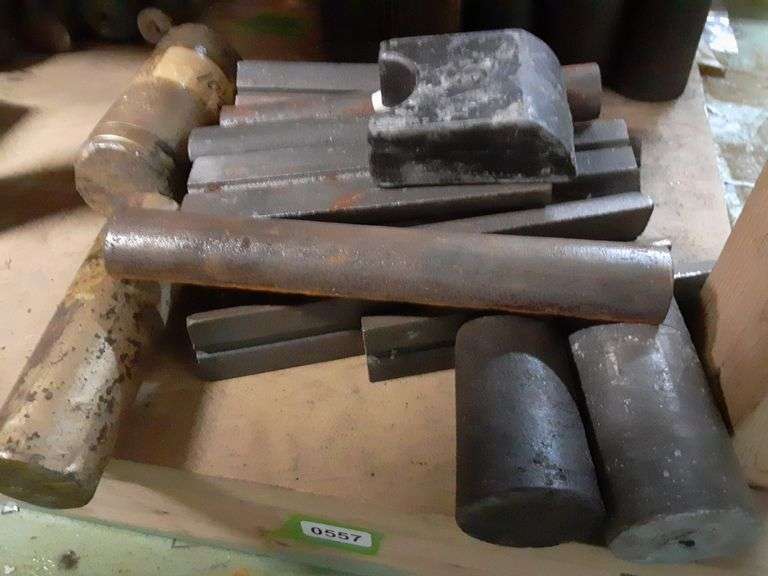 Assorted Steel & Lead Clock Weights - Delaware Auction Center