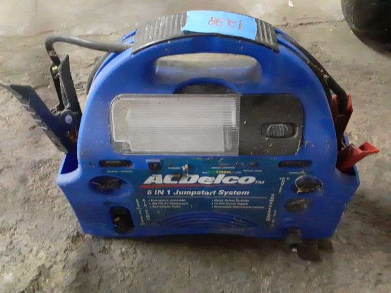 AC Delco 6 in 1 Jump Start System - Delaware Auction Center