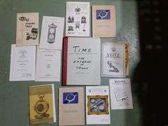 Assorted Magazines & Pamphlets on Watches, Clocks & Time Keeping ...