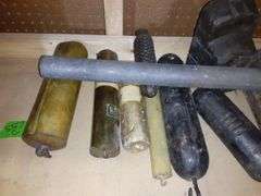 Assorted Steel & Lead Clock Weights - Delaware Auction Center