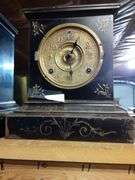 (2) Ansonia Metal Case Clocks - Delaware Auction Center