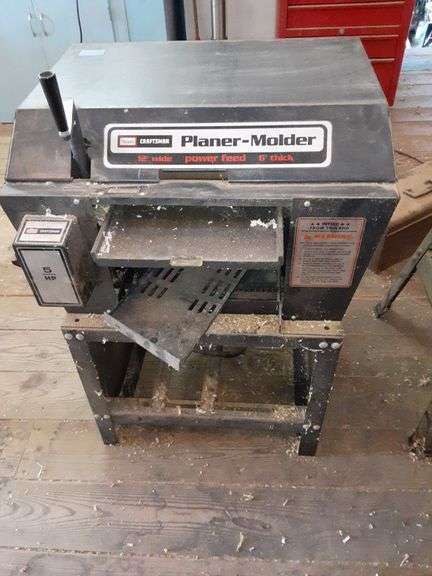 Craftsman 5 hp 12" Planer / Molder - Delaware Auction Center