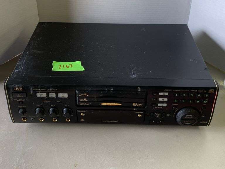 JVC 3 Disc CD Player - Delaware Auction Center