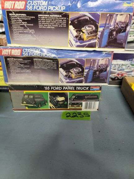 (3) Hot Rod Model Kits - Delaware Auction Center