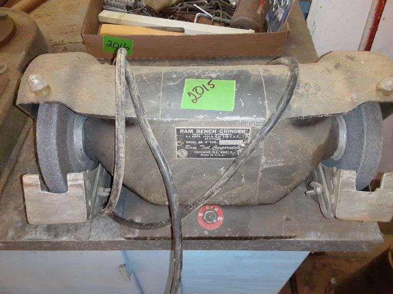 Ram Bench Grinder - Delaware Auction Center