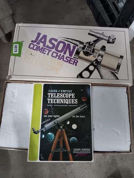 Jason 323 Comet Chaser Reflector Telescope - Delaware Auction Center