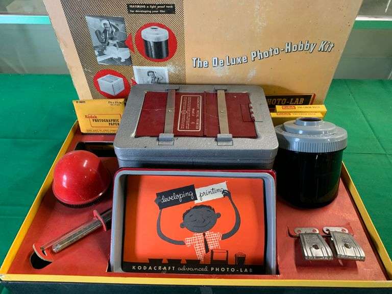 Vintage Kodak Kodacraft Advanced Photo Lab Developing Kit - Delaware ...