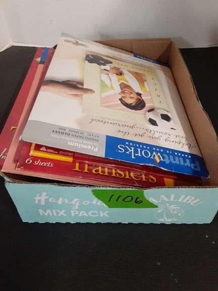 Assortment of Specialty Printer Paper - Delaware Auction Center