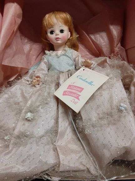Madame Alexander Cinderella and (2) Madame Alexander Miniature Showcase ...