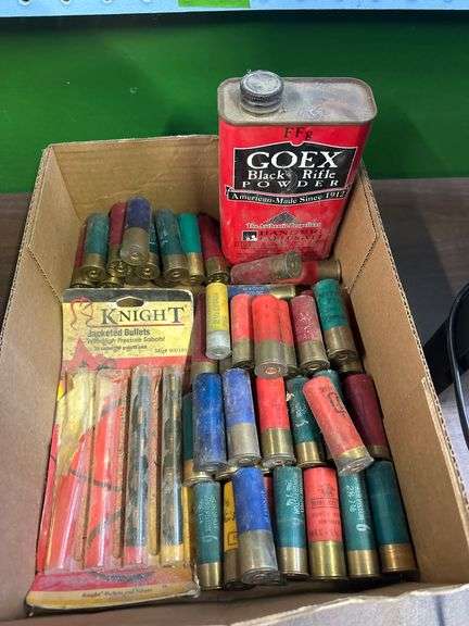 Assorted Shotshells, Sabots & Black Powder - Delaware Auction Center