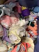 Storage Tote w/ Large Assortment of Cabbage Patch Clothing ...