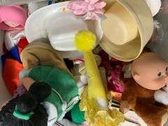 Storage Tote w/ Large Assortment of Cabbage Patch Clothing ...