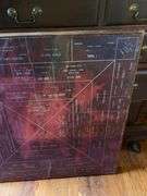 Vintage Delaware Advertising Card Table - Delaware Auction Center