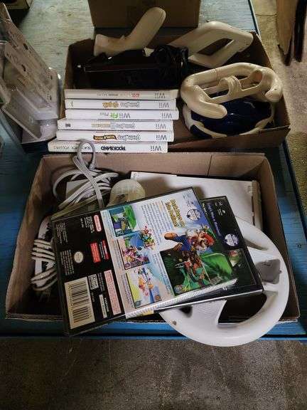Wii, Wii Games, Wii, Accessories, and (2) Nintendo Game Cube Games ...