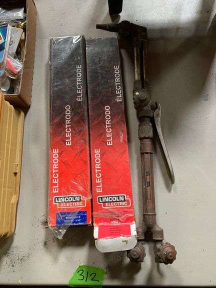 Victor Welding Torch and Welding Rods - Delaware Auction Center