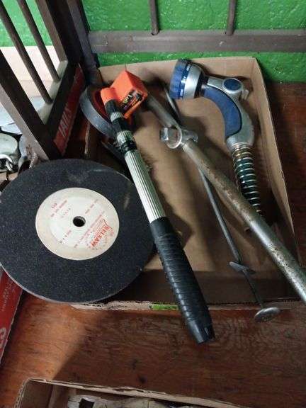 Grinding Wheel, Hose Nozzle, Measuring Wheel - Delaware Auction Center