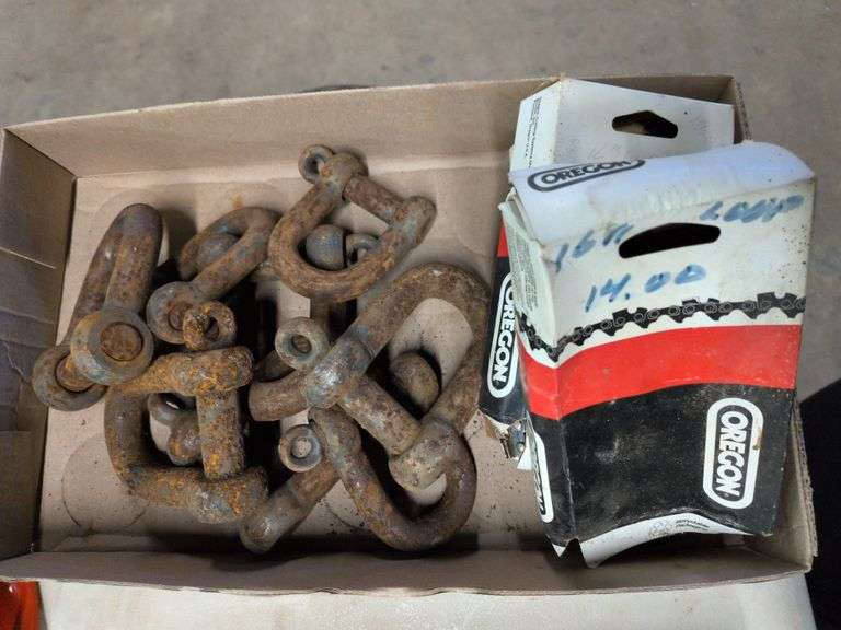 Oregon Chains and Clevises - Delaware Auction Center