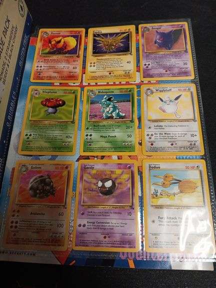 Assorted 1998 Pokemon Cards - Delaware Auction Center