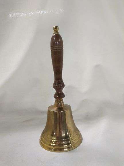 Brass Hand Bell - Delaware Auction Center