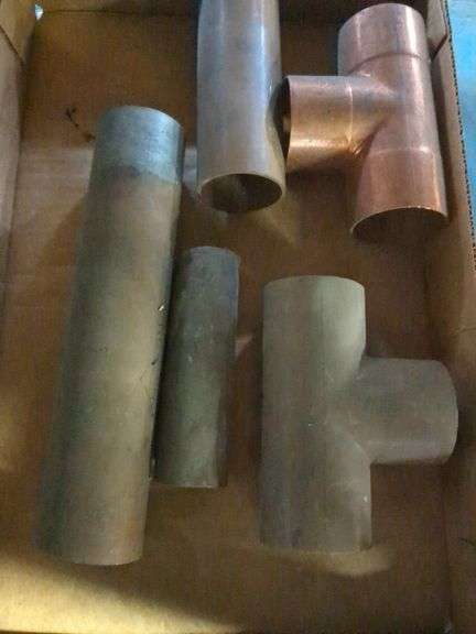 Assorted Pieces of Copper Tubing - Delaware Auction Center
