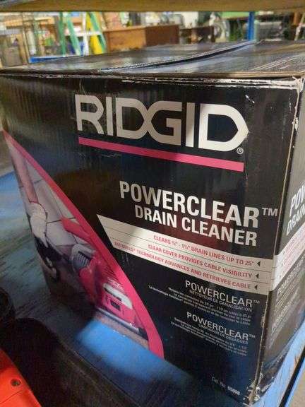 Ridgid Powerclear Drain Cleaner - Delaware Auction Center