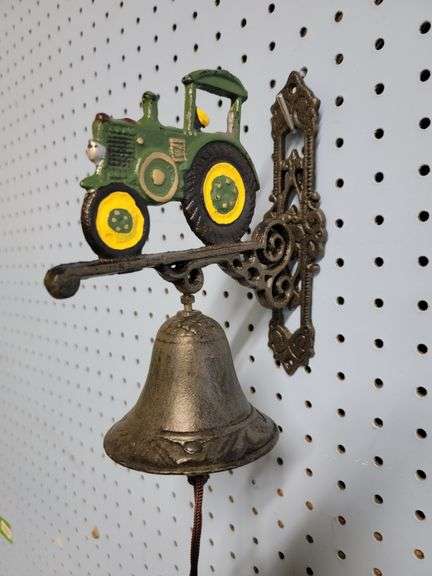 Cast Iron Tractor Bell - Delaware Auction Center