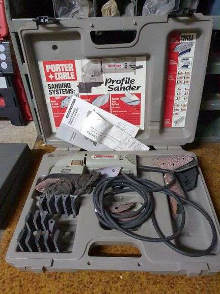 Porter Cable Profile Sander - Delaware Auction Center