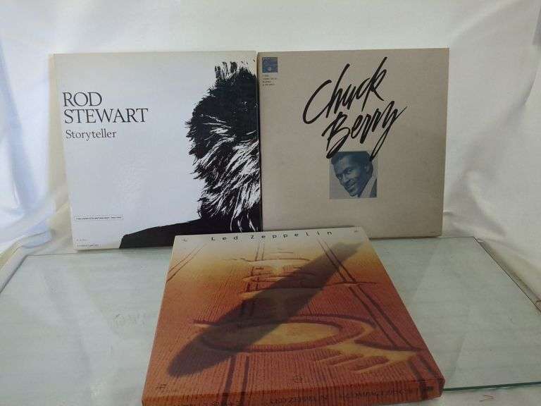 Led Zeppelin, Chuck Berry, and Rod Stewart Box Sets (Not Verified ...