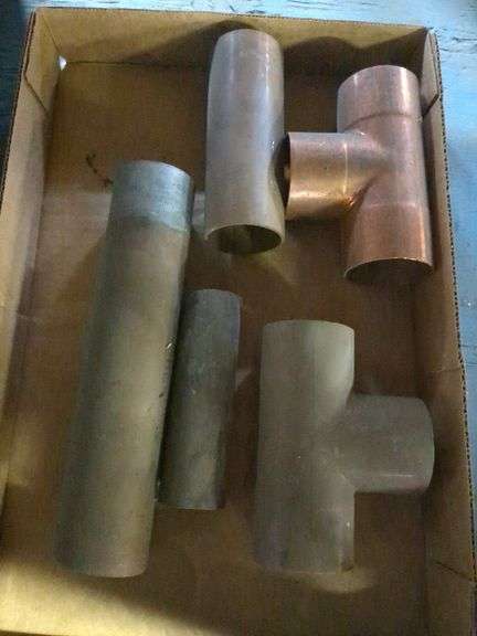 Assorted Pieces of Copper Tubing - Delaware Auction Center