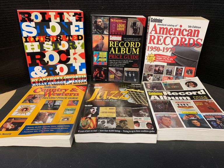 (5) Record Price Guides & Rolling Stone History of Rock - Delaware ...