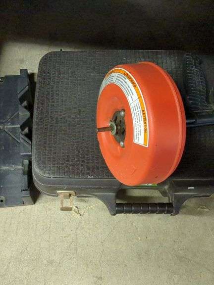 Ridgid Snake, Miter Saw Box & Assorted Grinding / Sanding Wheels ...