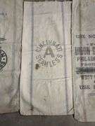 (4) Vintage Large Canvas Sacks - Delaware Auction Center